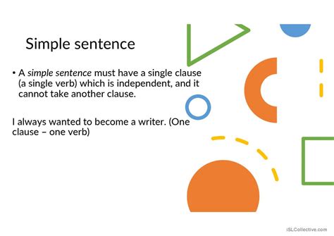 Independent Clauses General Reading English ESL Powerpoints