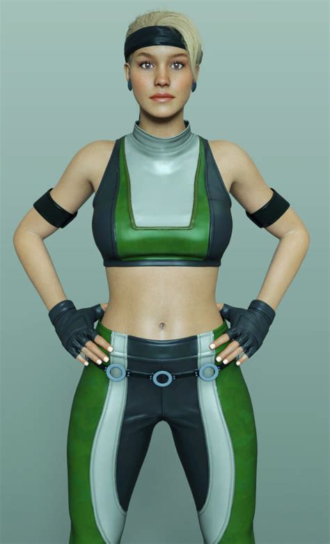Mk3 Sonya Blade For G8f Daz Content By Guhzcoituz