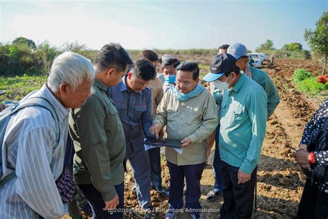 ឯកឧត្តម សុខ លូ អញ្ជើញដឹកនាំក្រុមការងារជំនាញ ចុះពិនិត្យស្ថានភាពដោយផ្ទាល់ នៅចំណុចទីតាំងដីតំបន់២