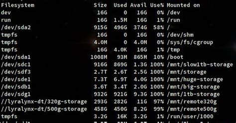 When You Format An 8tb Drive As Ext4 You Get 6 9tib Of Usable Storage Album On Imgur