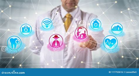 Clinician Subjected To Advanced Persistent Threat Stock Photo Image