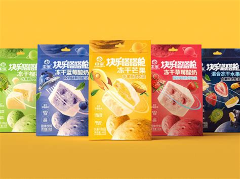 中宝 冻干水果星球系列包装设计天唐品牌策划