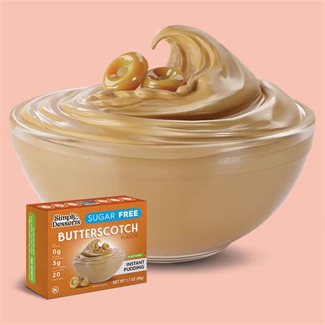 Creamy Butterscotch Pudding Sugar Free Keto Pudding