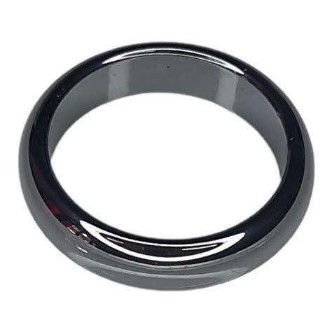 Hematite Ring 6mm Assorted Ring Sizes Silver Hills Gems