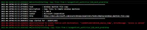 Windows Azure Devops Deployment Groups Agents Installation With Error