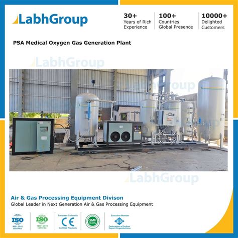 Automatic Oxygen Generation Unit System 50 To 2000 Litres Per Minute