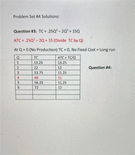 Solved Problem Set 4 Solutions Question 1 And 2problem