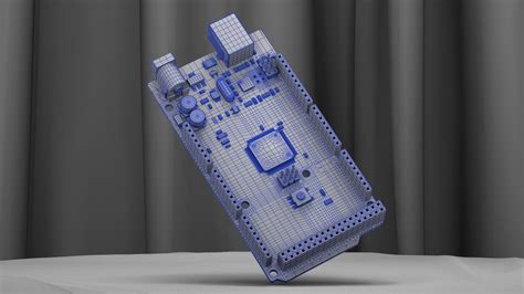 Arduino Mega 2560 3d Model Cgtrader