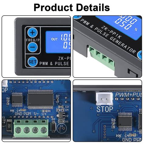 2pcs Zk Pp1k Pwm Pulse Signal Generator Frequency