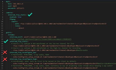 Frigate Go2rtc Stream Using Echo Supported Configuration Home Assistant Community