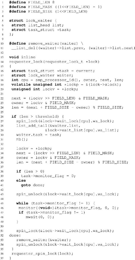 figure 11 from requester based spin lock a scalable and energy