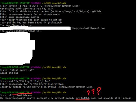 Trouble With Gitlab Ssh Key Stack Overflow