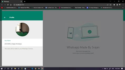 A Real Time Whatsapp Web Application Built With React