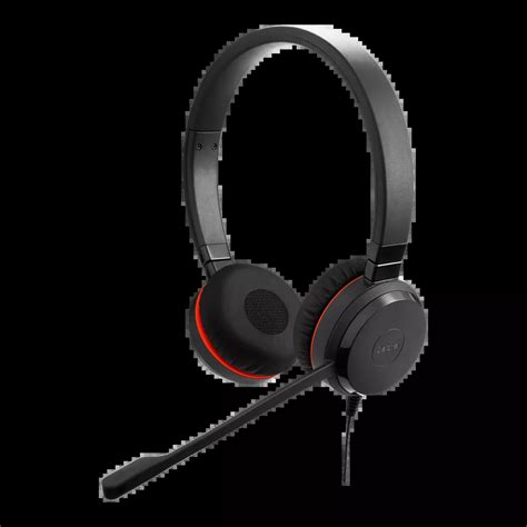 Jabra Evolve 20 MS Stereo SE USB A Corded Headset Ideal Headsets