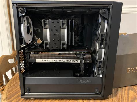 Finally Finished My Meshify C Mini Build R Fractaldesignna