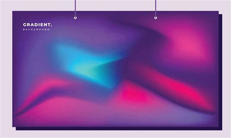Colorful Fluid Gradient Mesh Background Template Copy Space Colour Gradation Backdrop Design