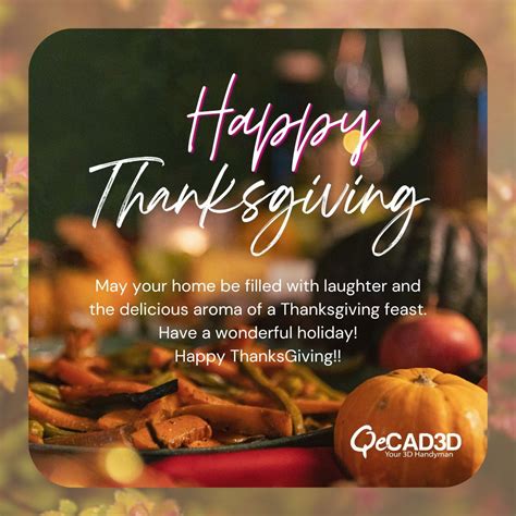 3d Modeling And Visualization Qecad3d On Linkedin Thanksgiving2024 Happythanksgiving