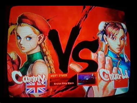 ストリートファイターIVXBOX 360 キャミィホワイトvs春麗 YouTube