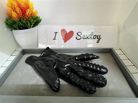 ถุงมือ I Love Sextoy