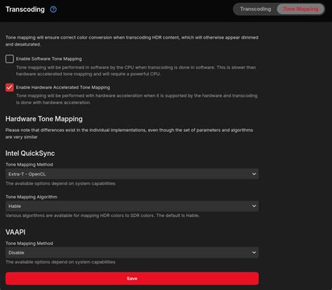 Hardware Accelerated Tone Mapping Uses Cpu Instead Of Intel Arc Gpu Linux Emby Community