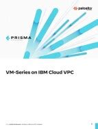 VM Series On IBM Cloud VPC Palo Alto Networks