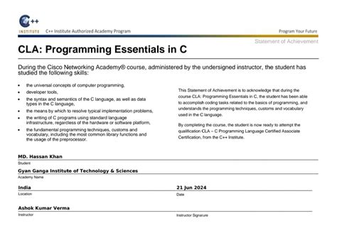 Hassan Khan On Linkedin Cisconetworkingacademy Cprogramming Softwaredevelopment