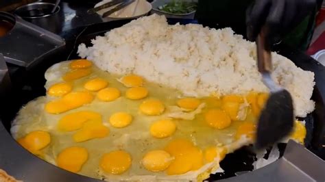 你见过蛋比米饭多的蛋炒饭吗？ Youtube