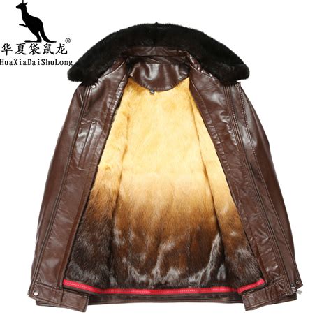 黄金貂内胆 男 貂皮大衣男士尼克服 真皮皮衣水貂毛领内胆皮克服茫然回首陶衣阁