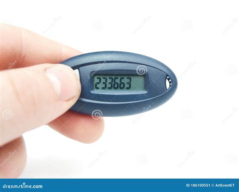 Hardware One Time Password Generator Stock Image Image Of Code
