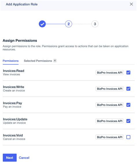 adding an application role pingone