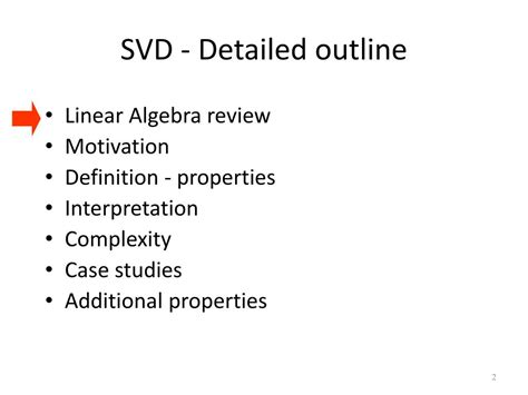 Ppt Singular Value Decomposition Svd Powerpoint Presentation Free