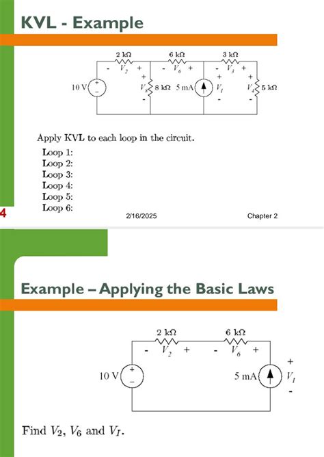 Apply Kvl To Each Loop In The Circuit Loop Studyx