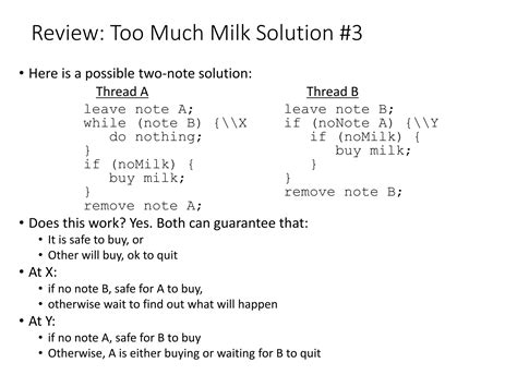 Synchronization Problem With Threads Ppt
