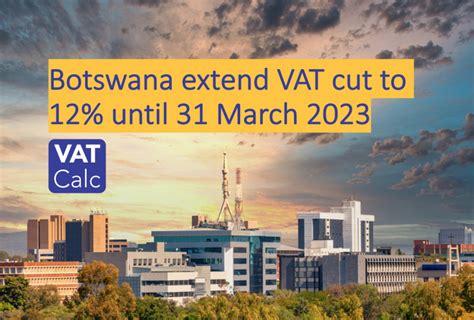 Botswana Vat Digital Services Sept 2025 Update