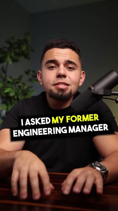 Mark Benliyan On Linkedin During My Internship Netflix I Asked My Engineering Manager What His