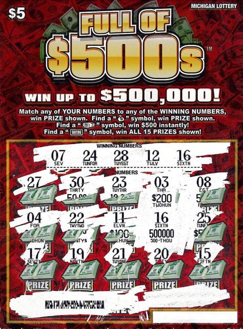 Genesee County Woman Wins 500k From Scratch Off