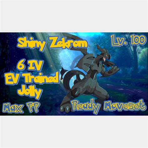 Ultra Shiny Zekrom Game Items Gameflip