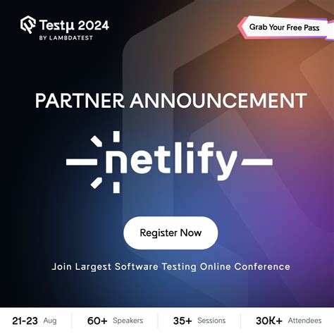 Lambdatest On Linkedin Testmuconf Softwaretesting Testμconference