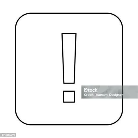 느낌표 주의 기호 주의 아이콘 위험 경고 기호 벡터 표시 기호 블랙 아웃라인 디자인 격리된 아이콘입니다 0명에 대한 스톡 벡터 아트 및 기타 이미지 Istock