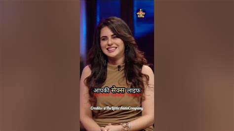 Elvish Yadav Asks Sara Khan About Her Sex Life 😱🔥 Rapid Fire Gets Wild