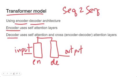 transformer encoder decoder youtube