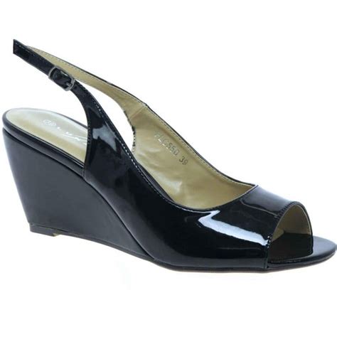 GRS Abaccus Wedges | Patent Slingbacks | Charles Clinkard