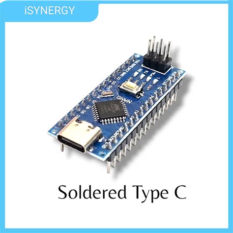 Arduino Nano Atmega328p Ch340 Micro Type C Usb Controller Shopee