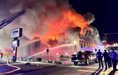 Massive Fire Destroys Historic Building In Lebanon News Talk Krms