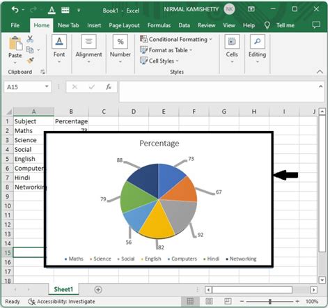 如何在excel中向环形图添加引导线？极客教程
