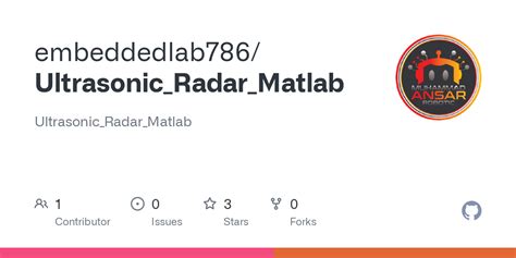 GitHub Embeddedlab786 Ultrasonic Radar Matlab Ultrasonic Radar Matlab