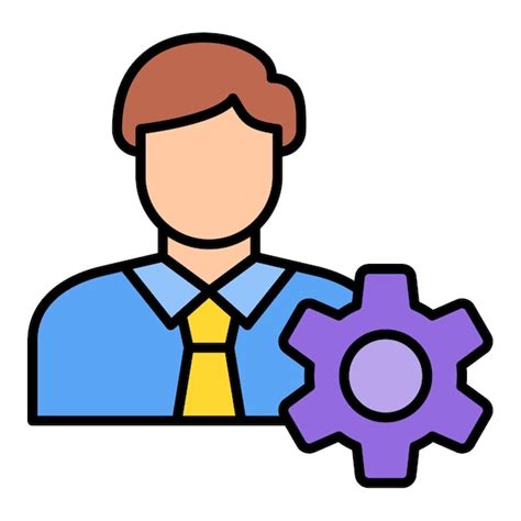 Premium Vector Manager Icon