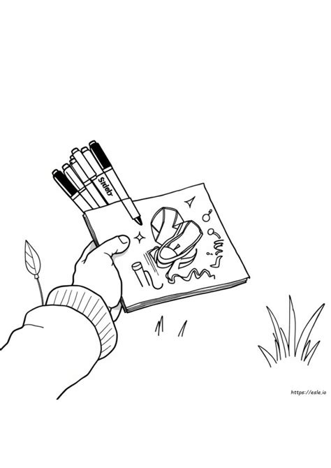 Sharpie Colouring Pages