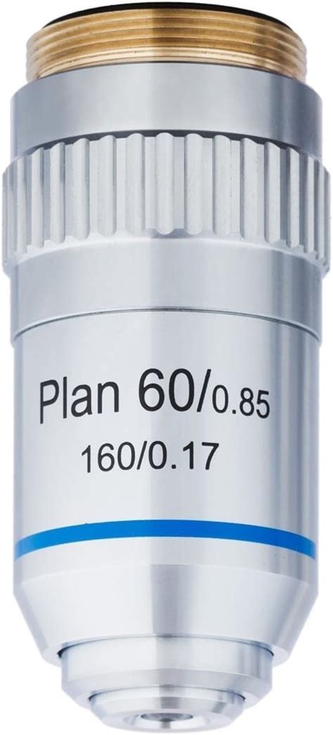 Achromatic Objective 60x Achromatic Microscope Objective Lens High Magnification