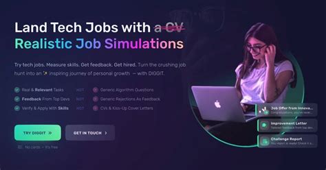 Jørgen Åke Dyberg On Linkedin Diggit Land Tech Jobs With Realistic Job Simulations